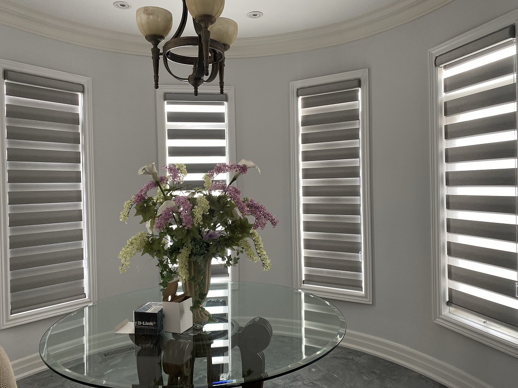 Zebra Blinds | DH Draperies & Blinds